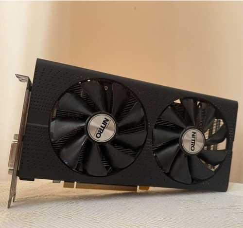 Видеокарта Sapphire RX580 8GB 2048SP DVI