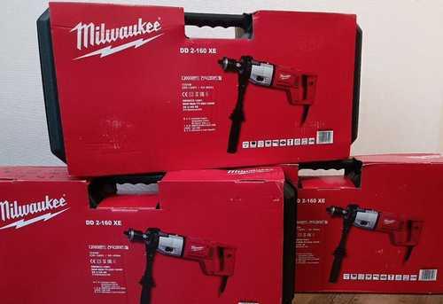 Алмазная дрель Milwaukee DD 2-160 XE. Новая