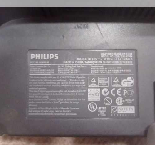 Монитор philips 170s6