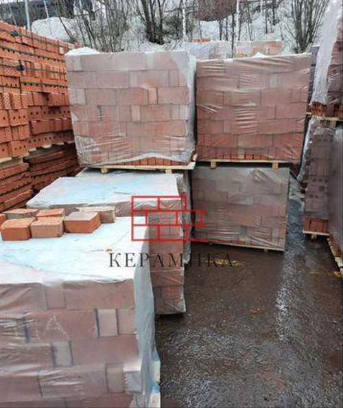 Кирпич цокольный полнотелый М-150 Чебоксарский