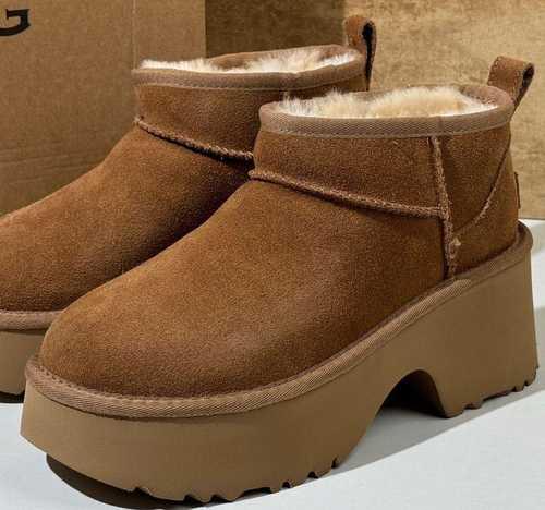 Угги Ugg Classic Ultra Mini Heights Chestnut