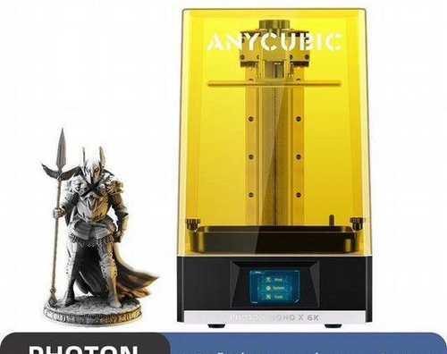 3d принтер Anycubic Mono X 6K новый в наличии
