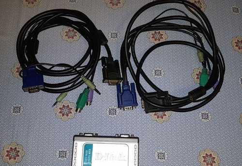 KVM переключатель D-Link KVM-121 (A1G)