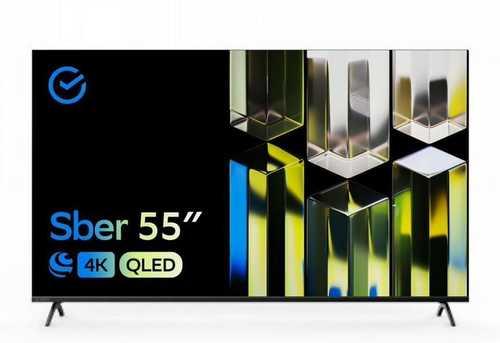 Умный телевизор sber 4K Ultra HD, SDX-55UQ5230T