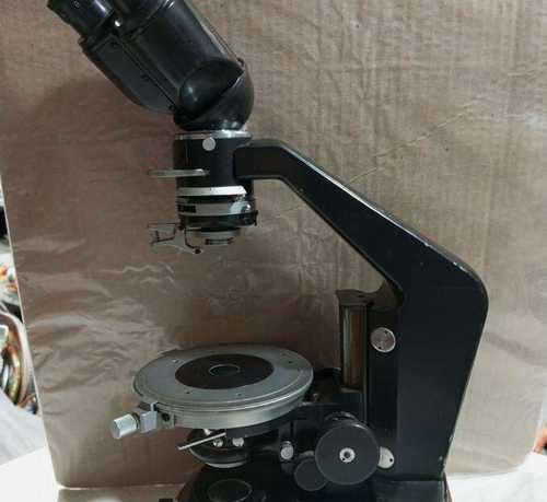Микроскоп ломо мин-8 с насадкой ау-12