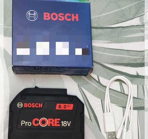 Портативный аккумулятор Bosch 1619M00YR2 новый