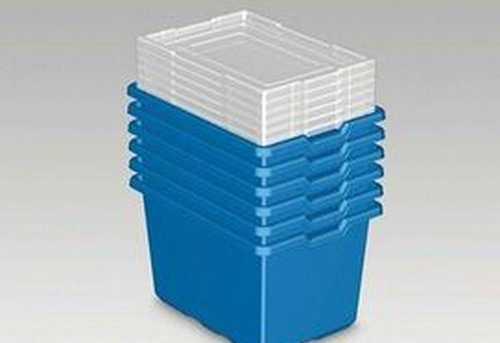 Набор для хранения lego XL Blue Storage Bin 6 шту