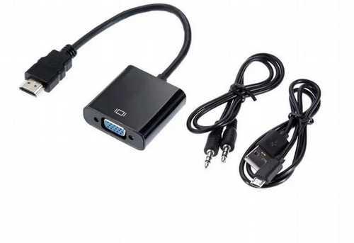 Переходник hdmi - VGA + microUSB + Aux 0,1м