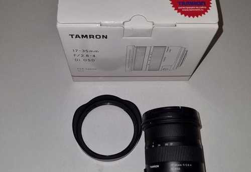 Объектив Tamron 17-35mm (A037) для Canon EF