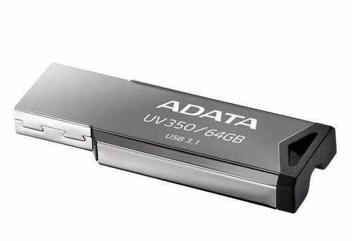 USB накопитель adata UV350 USB 3.1 64GB, AUV350-64