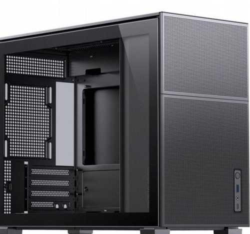 Jonsbo D31 mesh Black matx без бп, боковая панель из закаленного стекла, mini-ITX, micro-ATX, черный