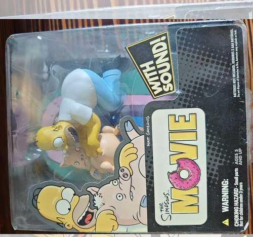 The Simpsons Movie Who's Good Piggy Homer Plopper