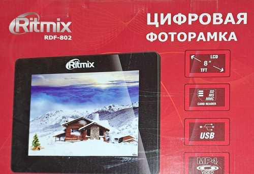 Цифровая фоторамка ritmix rdf-802