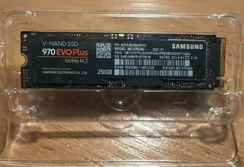 Ssd M2 Samsung 970 evo plus 250 gb