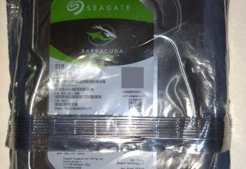 Жесткий диск Seagate Barracuda, 2тб, 3.5" Новый