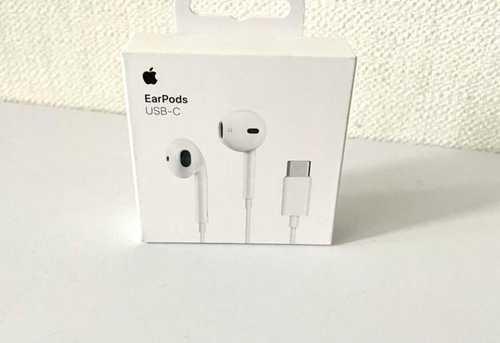 Наушники apple earpods USB-C