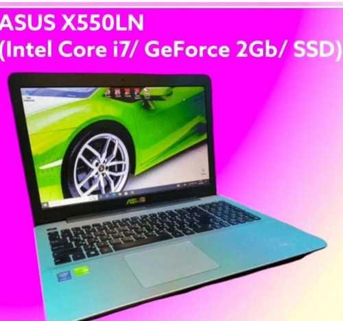 Ноутбук Asus X555LN (i7/ GeForce 840M,2Gb/ SSD)