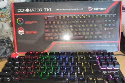 Игровая клавиатура QCyber Dominator TKL