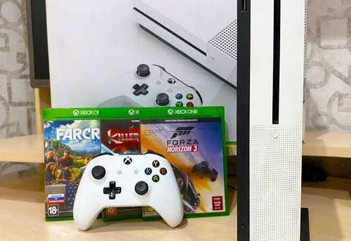 Игровая приставка Microsoft Xbox ONE S White 500GB