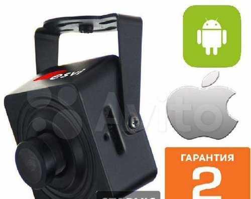 WiFi камера +запись в SD карту esvi EVC-KH-SL20W