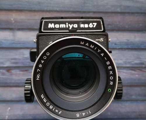 Mamiya rb67 pro-s + Mamiya-Sekor c 180 mm f/4.5
