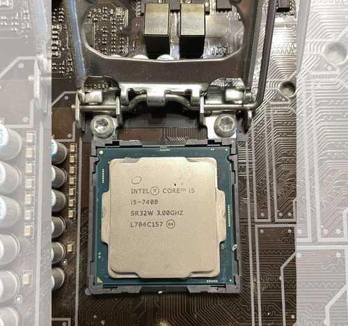 Процессор Intel core i5 7400