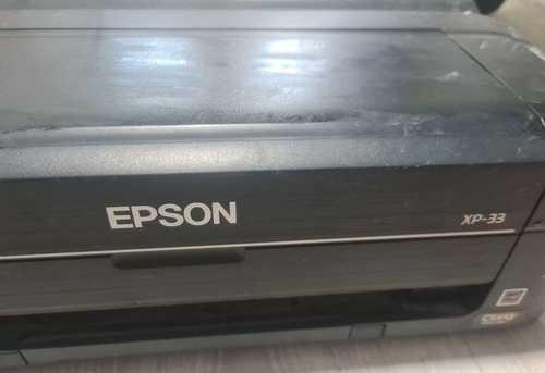 Принтер Epson xp-33