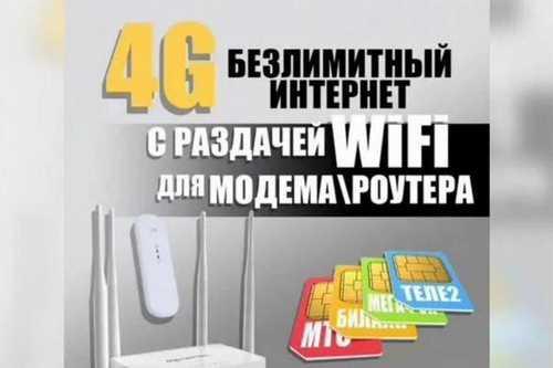 4G Модем Роутер под Безлимитный Интернет F-440
