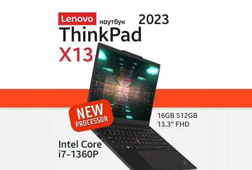 Lenovo ThinkPad X13 i7-1360P 16GB 512GB 13.3" FHD