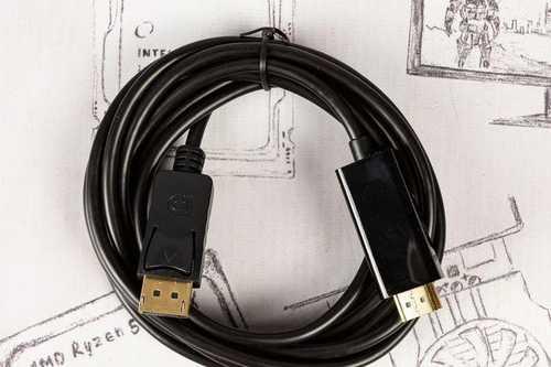 Кабель Exegate DisplayPort 20pin - hdmi 19pin 3m