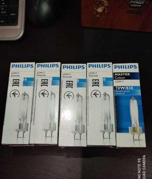 Лампа Philips CDM-T 70w/830 G12