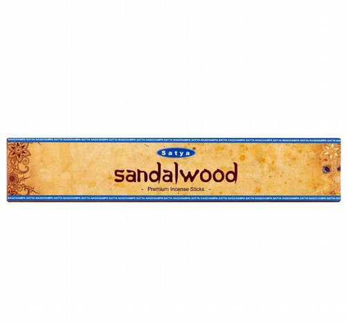 Благовоние Sandalwood Premium Satya Сатья 15г