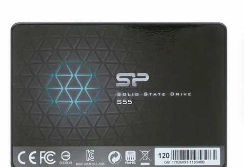 120 гб 2.5" SATA накопитель Silicon Power Slim S55