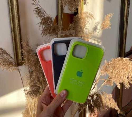 Чехол силикон iPhone 13 Mini разные цвета