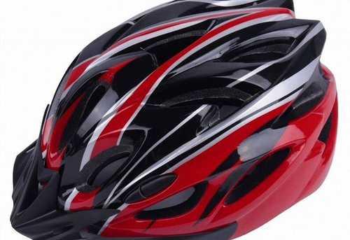 Шлем велосипедный vinca VSH 25 Black-Red Р: L 58-6
