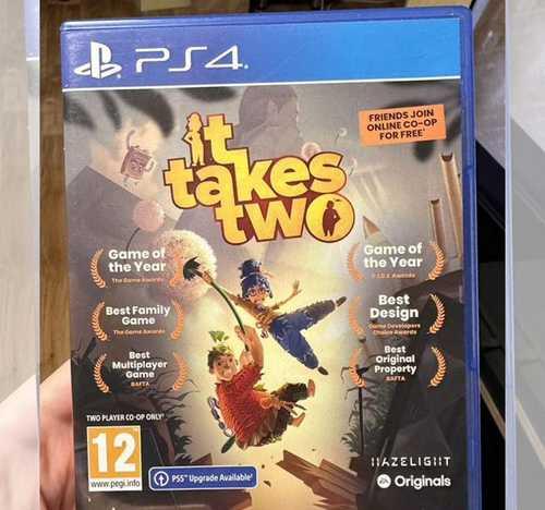 It takes two ps4 диск