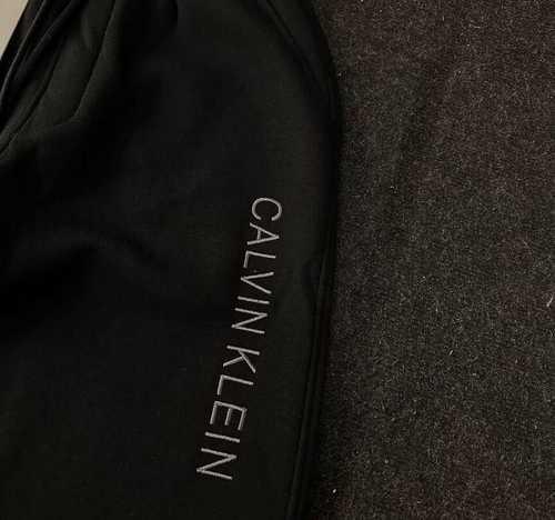 Спортивные брюки Calvin Klein черные мужские люкс