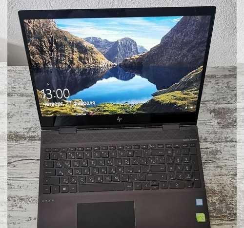 Ноутбук hp envy x360 15