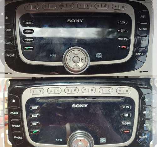 2 автомагнитолы Sony для Ford galaxy