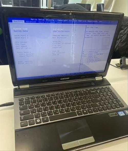 Ноутбук samsung rc530 i7-2630