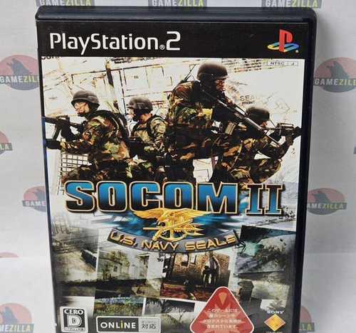 PS2 socom II 2 U.S. Navy Seals Japan