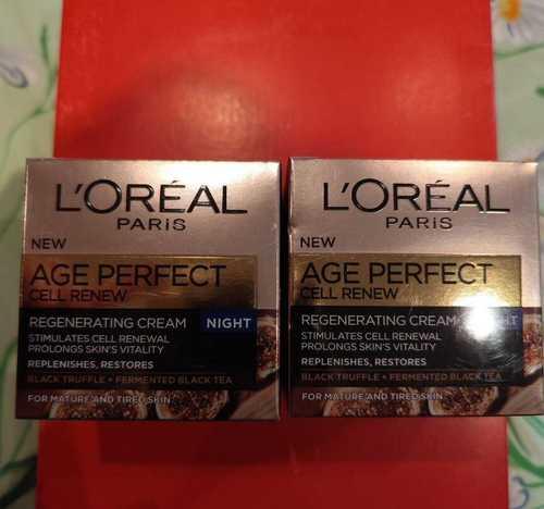 Крем ночной L'Oréal Paris age-perfect night
