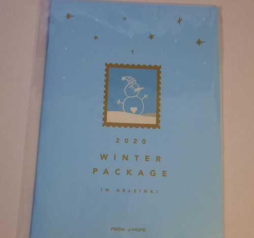 BTS дневник J-hope Winter package 2020