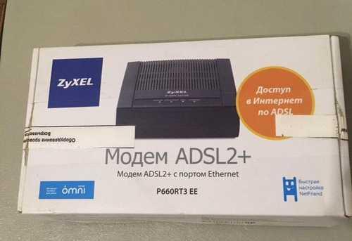 Zyxel Модем adsl2+ с портом Ethernet