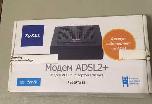 Zyxel Модем adsl2+ с портом Ethernet