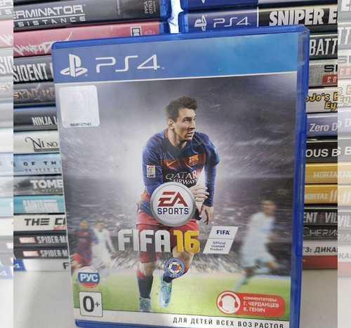 Игра Fifa 16 ps4 диск