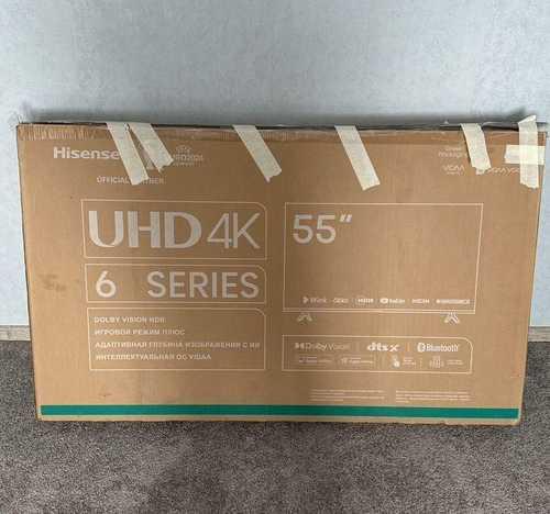 Телевизор Hisense 55 UHD 4k 6series