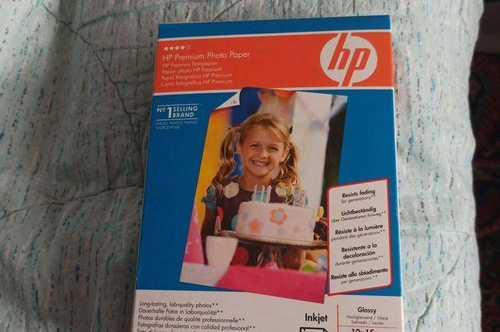 Фотобумага hp premium photo paper