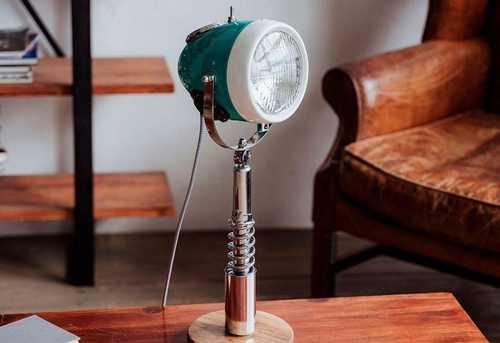 Настольная лофт лампа «MotoSpring Oak Mint»