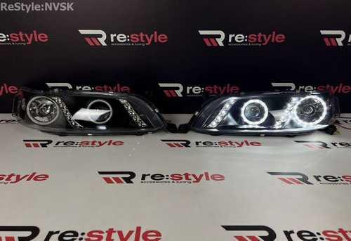 Фары Toyota Mark II 90 LED Темные